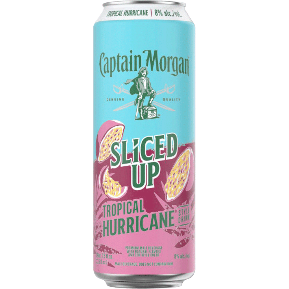Captain Morgan Tropical Hurricane Sliced Up | Total Wine & More