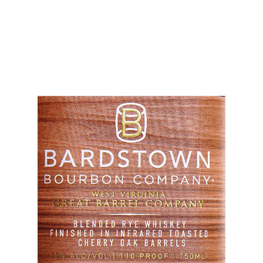 Bardstown West Virginia Rye Finished in Cherry Oak Barrels Bourbon ...