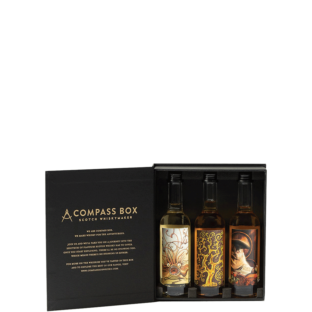 Compass Box Malt Whiskey Collection Total Wine And More 3pk 50ml