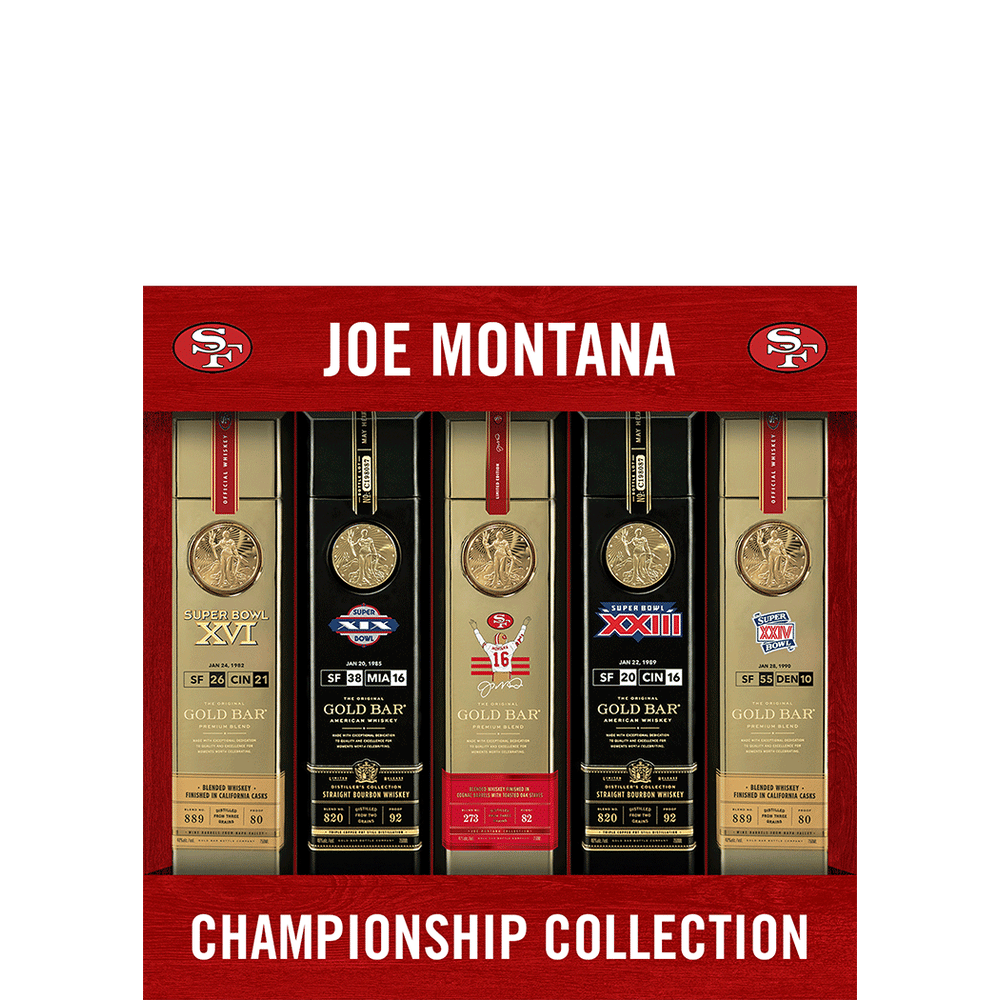 Gold Bar Joe Montana Championship Collection | Total Wine & More