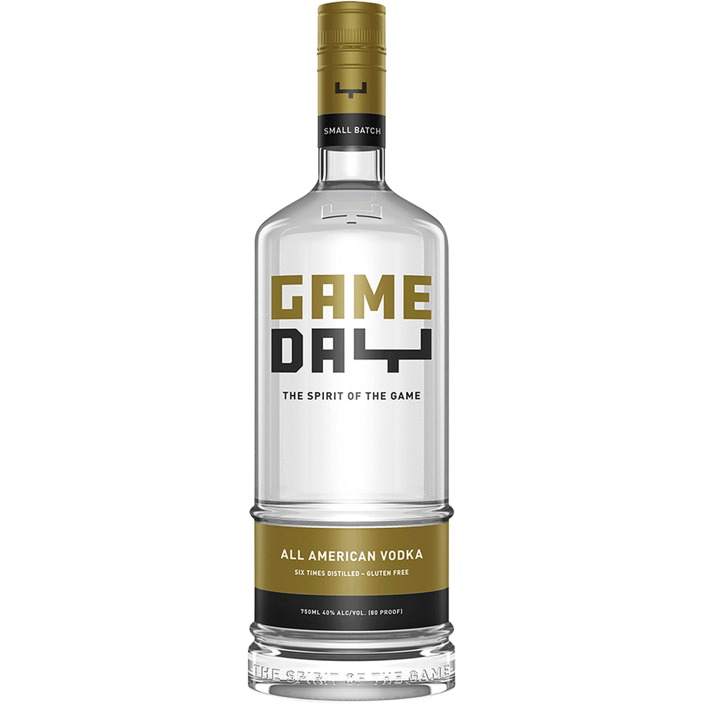 GameDay Vodka Black & Gold | Total Wine & More