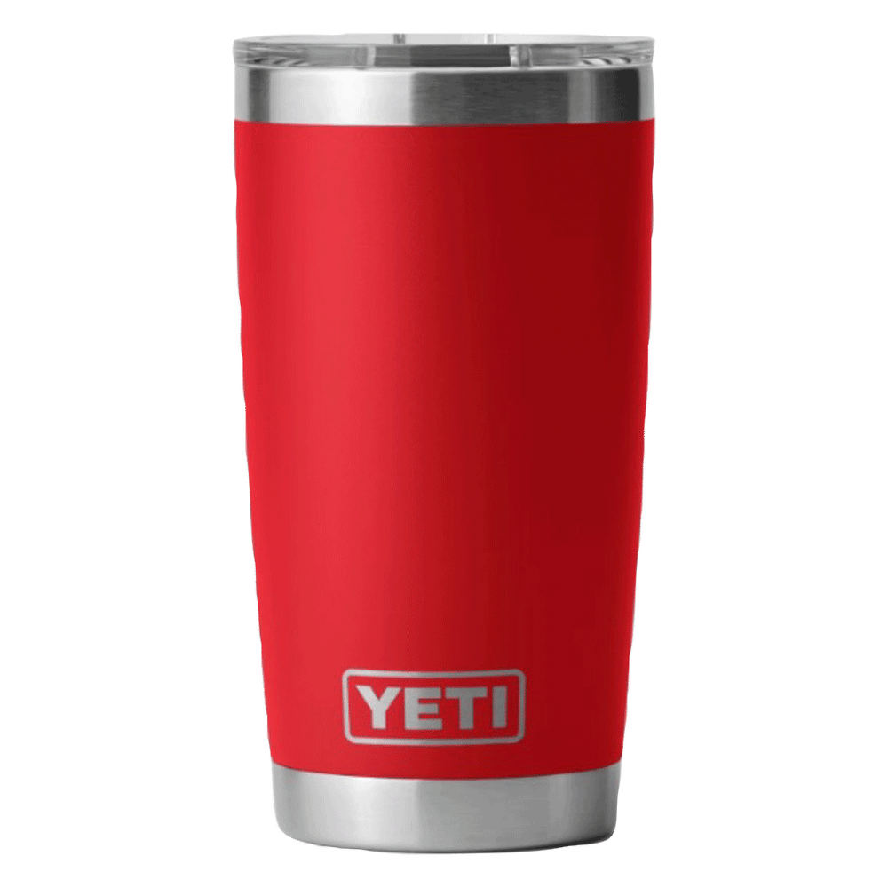 Yeti Rambler 20 oz Tumbler Mag Slider Rescue Red | Total Wine & More