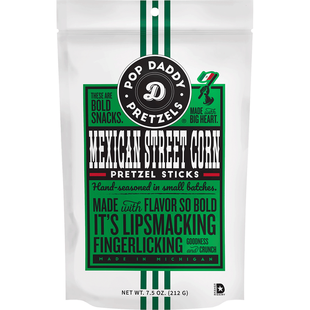 Pop Daddy Mexican Street Corn Pretzels | Total Wine & More