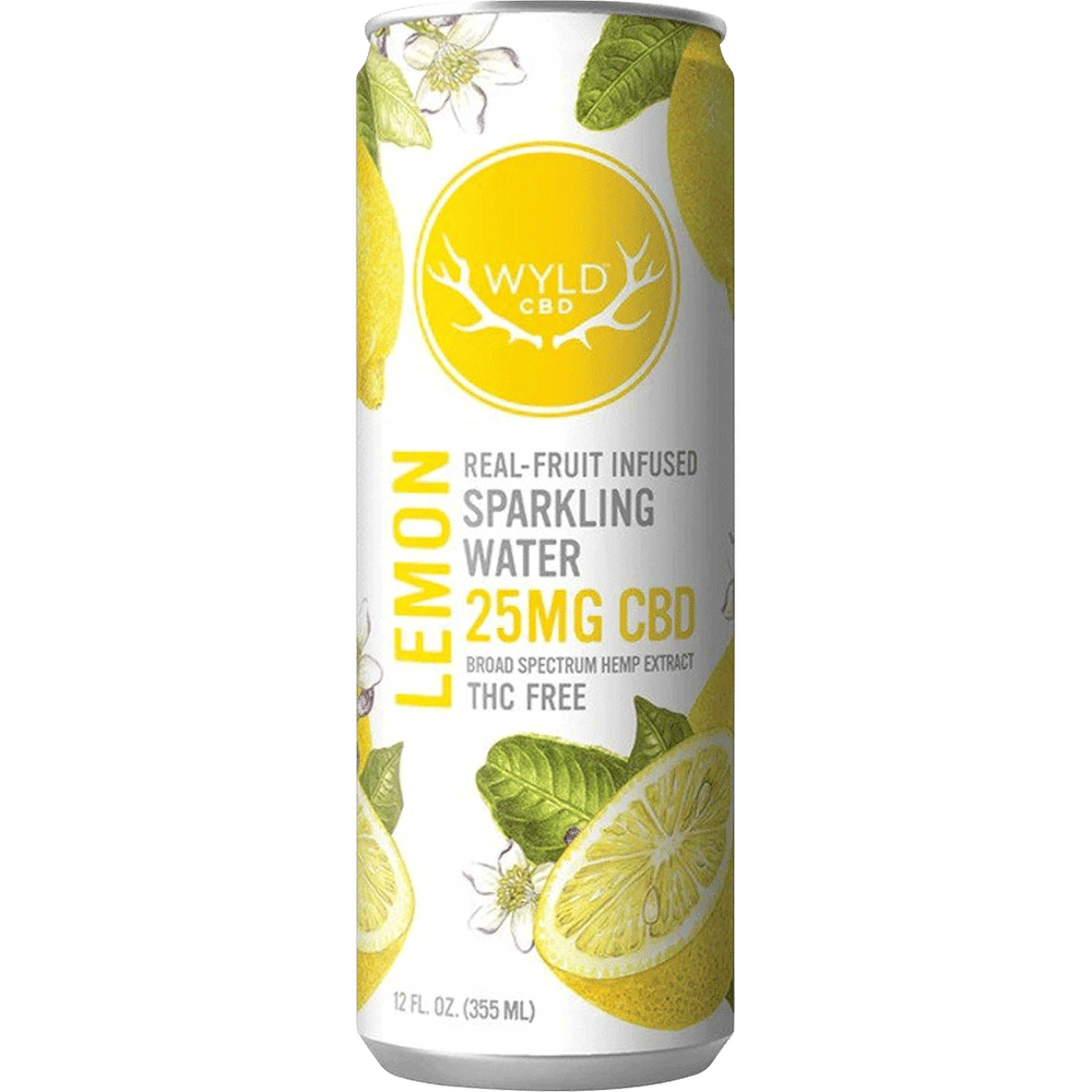 Wyld CBD Lemon Sparkling Water | Total Wine & More