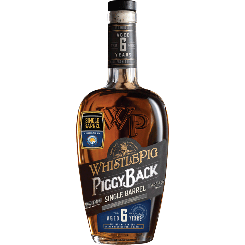 WhistlePig PiggyBack Graham Cracker Porter Single Barrel | Total Wine & More