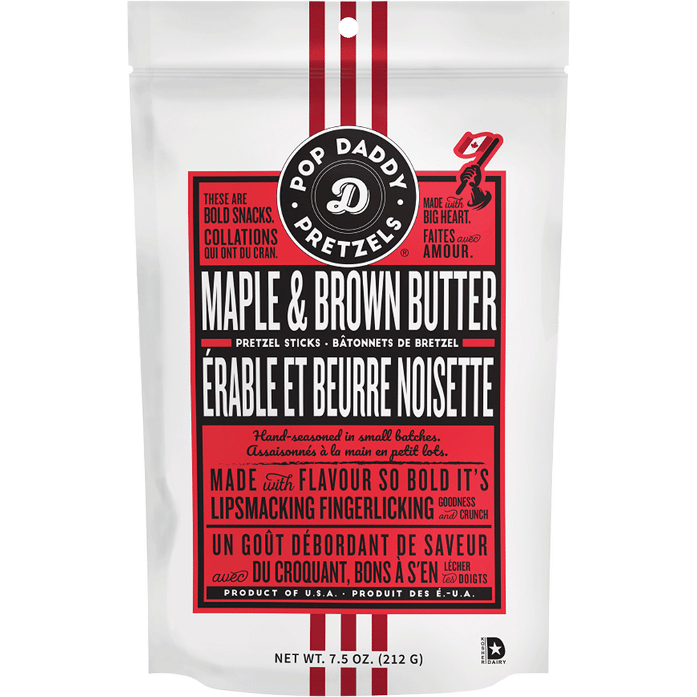Pop Daddy Maple & Brown Butter Pretzels | Total Wine & More