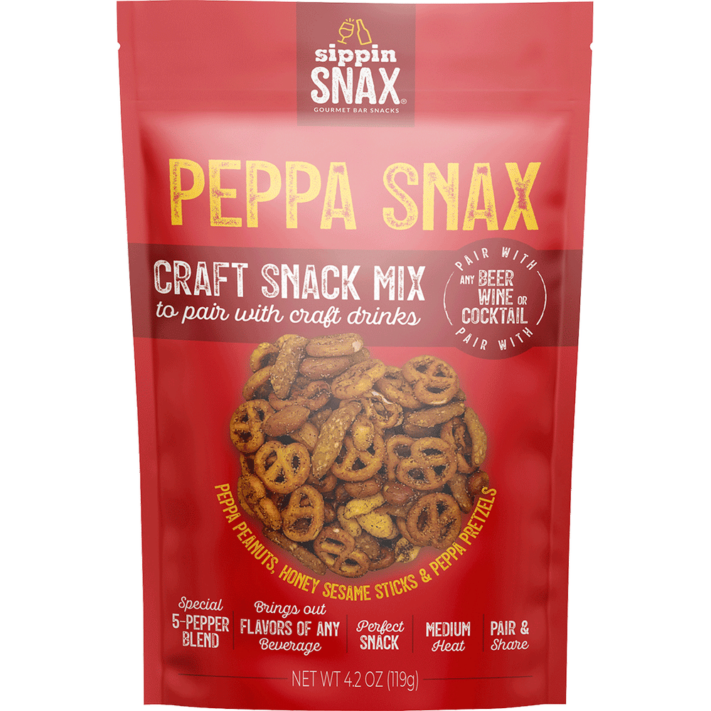 Sippin Snax Peppa Snax Mix | Total Wine & More