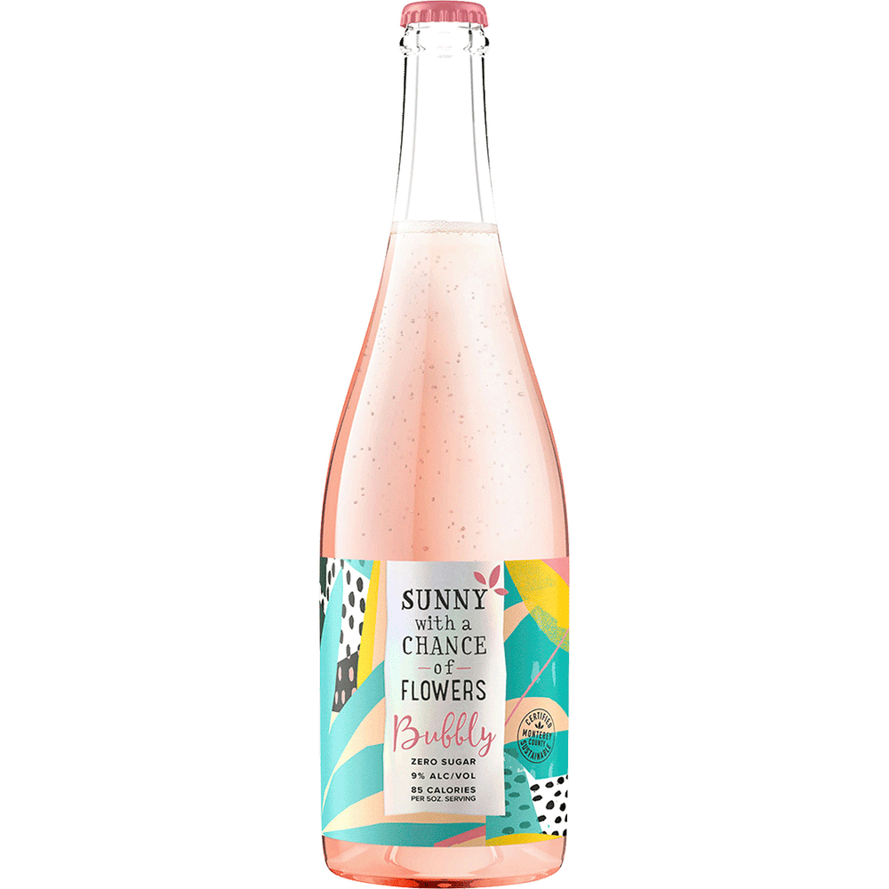 Sunny with a Chance of Flowers Bubbly Rose | Total Wine & More