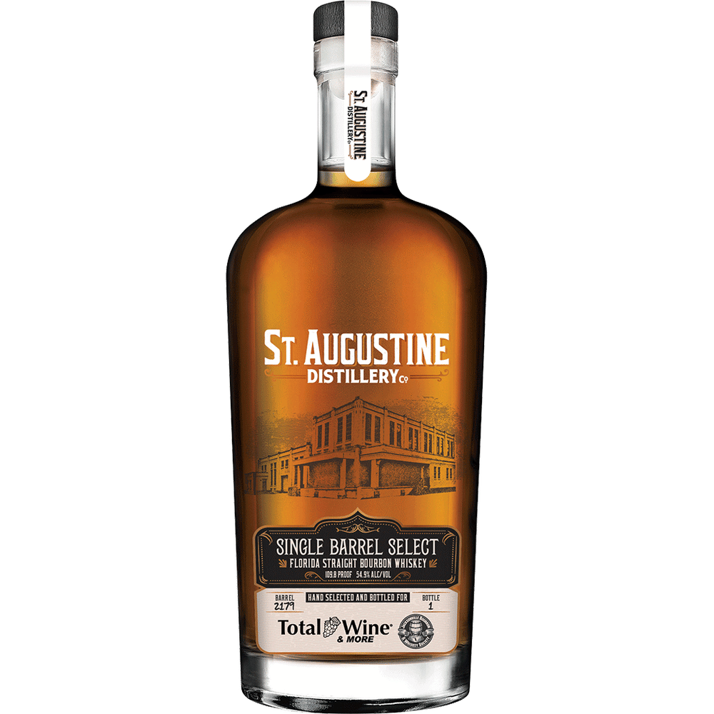 St. Augustine Single Barrel Bourbon Barrel Select | Total Wine & More