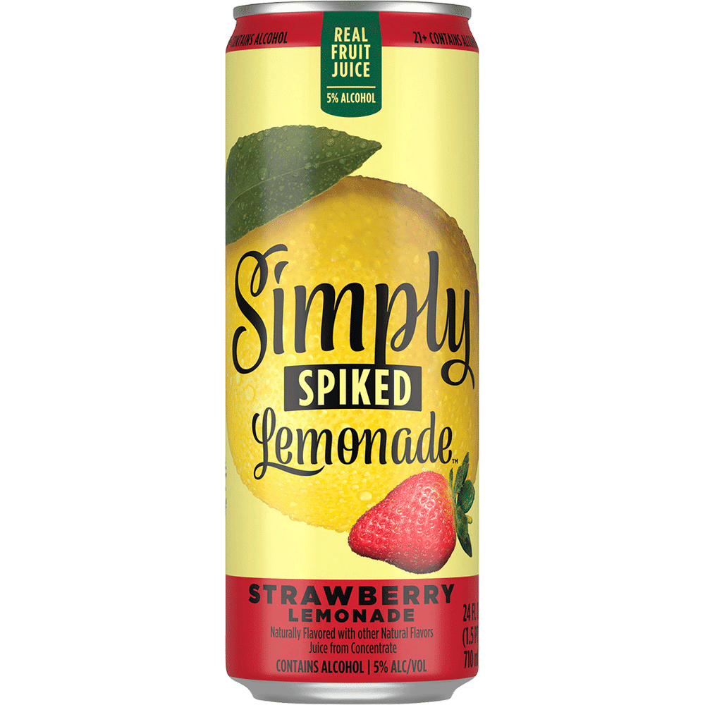 Simply Spiked Strawberry Lemonade | Total Wine & More