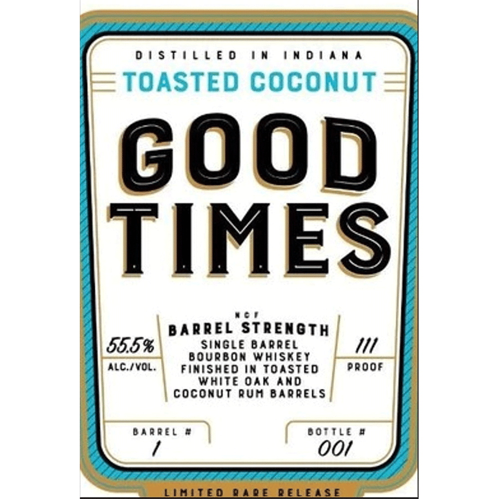 Good Times Bourbon Toasted Coconut Rum Barrel Select | Total Wine & More