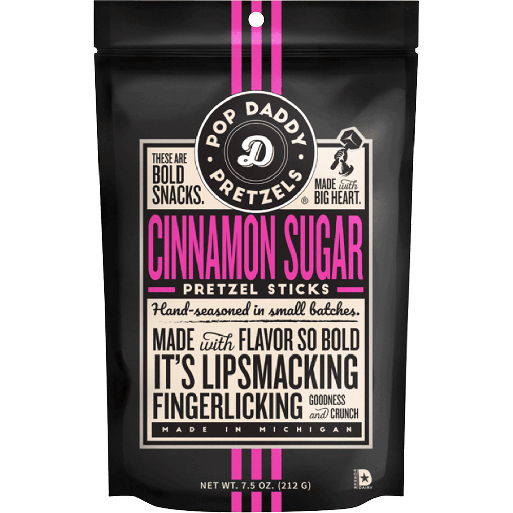 Pop Daddy Cinnamon Sugar Pretzels | Total Wine & More
