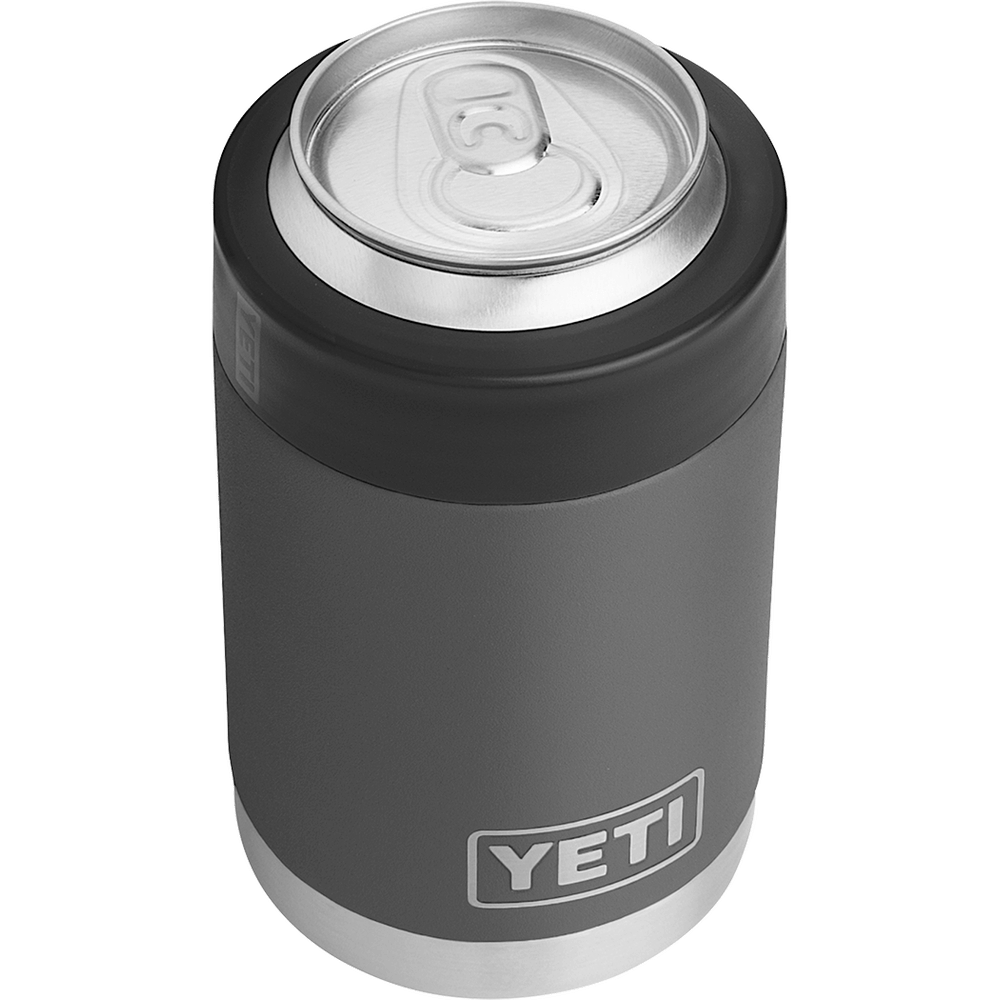Yeti Rambler Colster Slim Can Charcoal | Total Wine & More