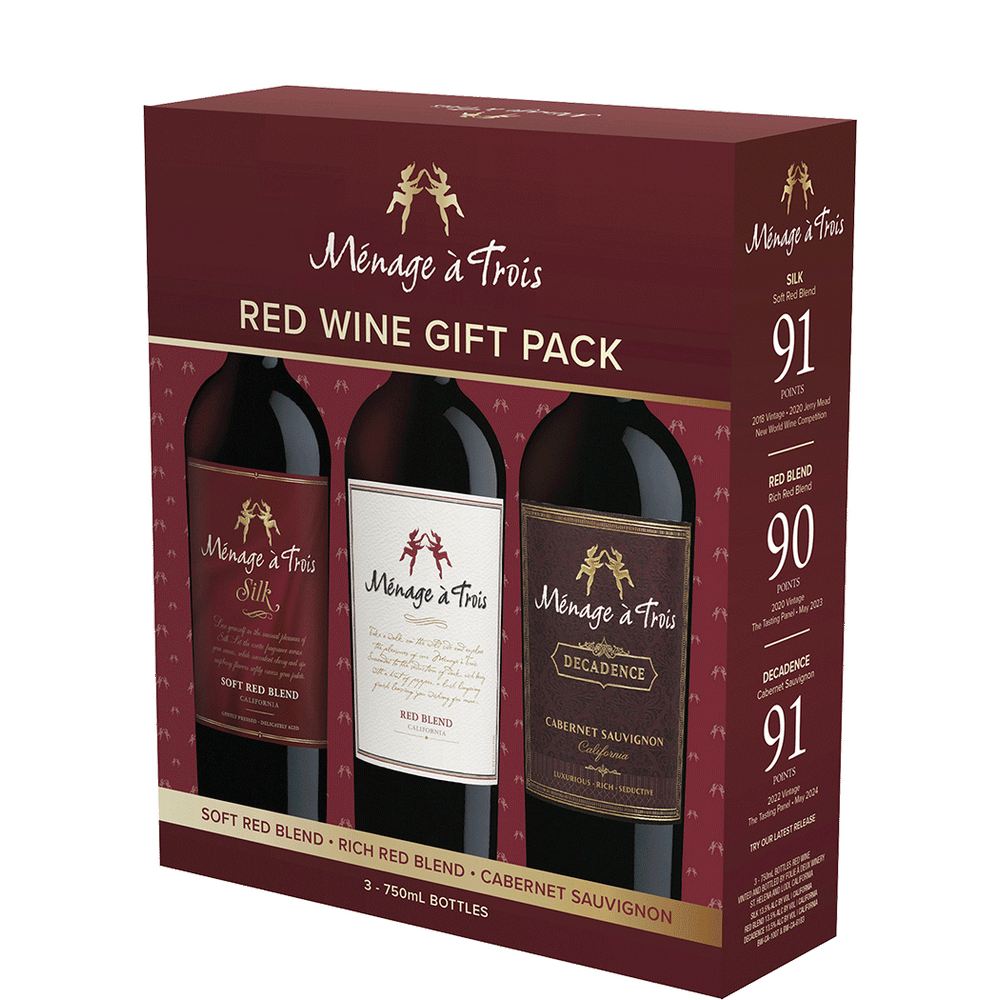 Menage a Trois Gift Set | Total Wine & More