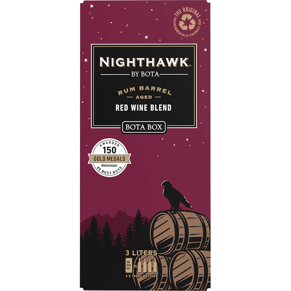 Bota Box Nighthawk Black Rum Barrel Red Blend | Total Wine & More