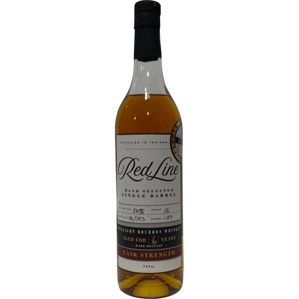 Red Line 6 Year Single Barrel Cask Strength Bourbon Whiskey | Total ...