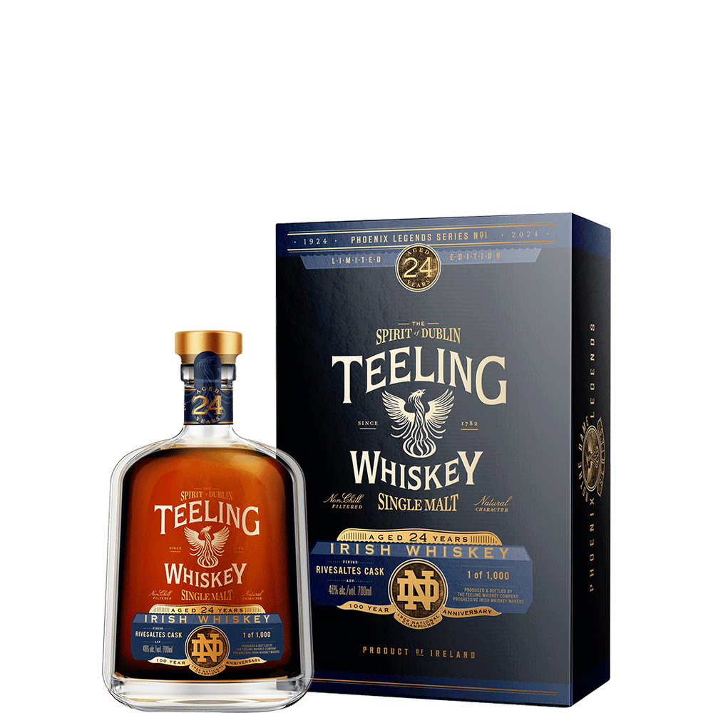 Teeling 24 Yr Single Malt Notre Dame Phoenix Legends Series | Total ...