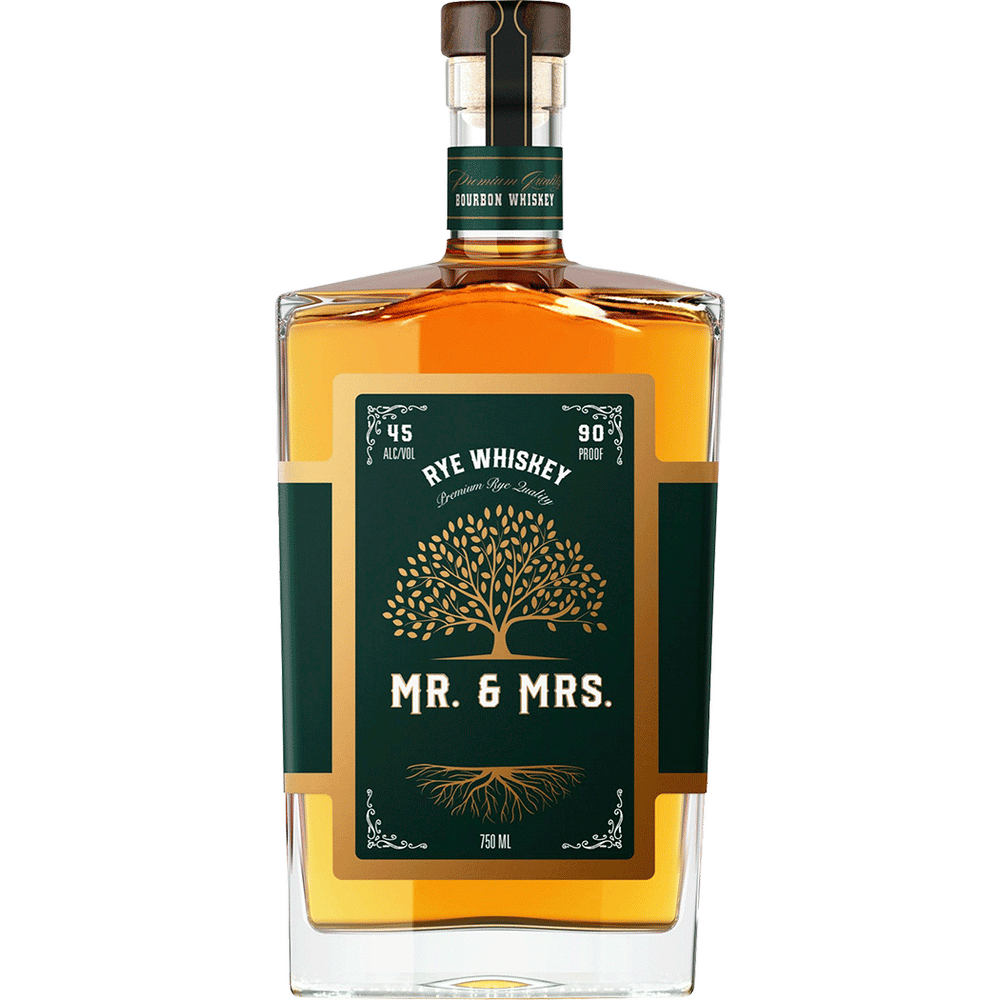 Mr & Mrs Green Oak Rye Whiskey | Total Wine & More - 750ml