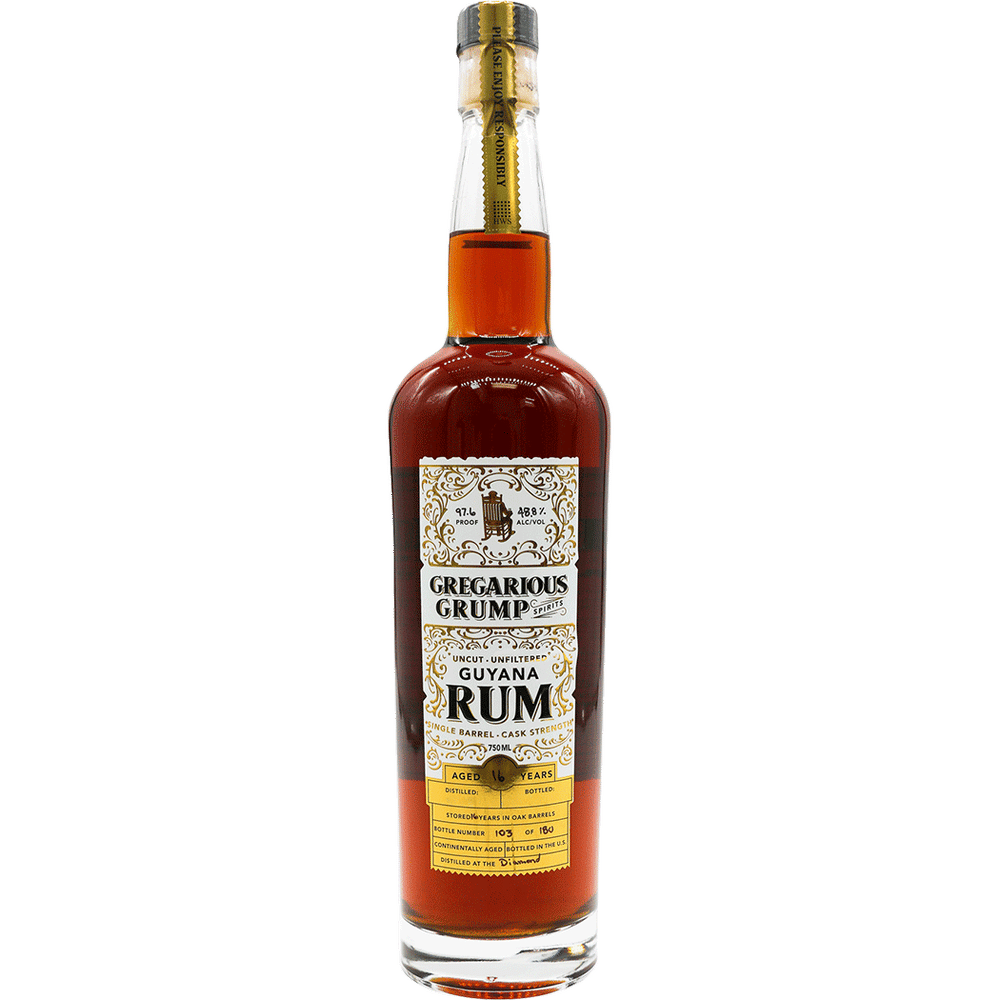 Gregarious Grump Guyana Rum | Total Wine & More