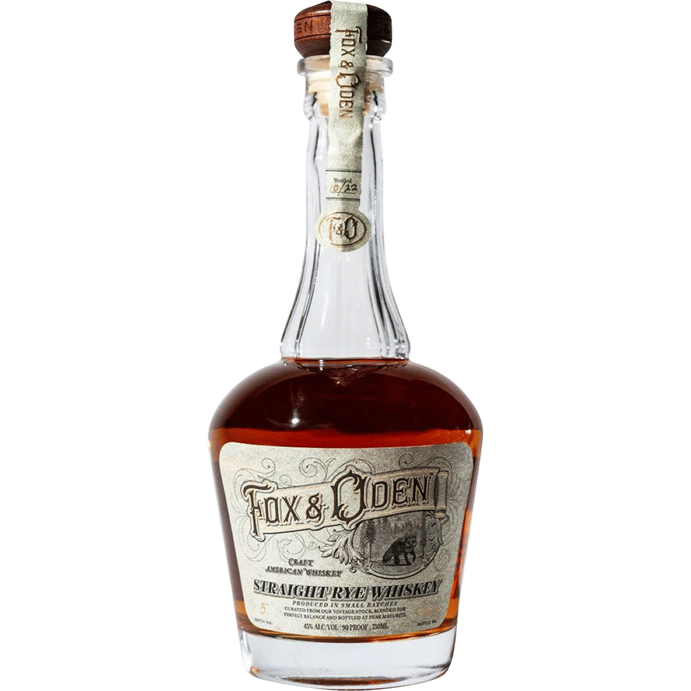 Fox & Oden Straight Rye Whiskey | Total Wine & More