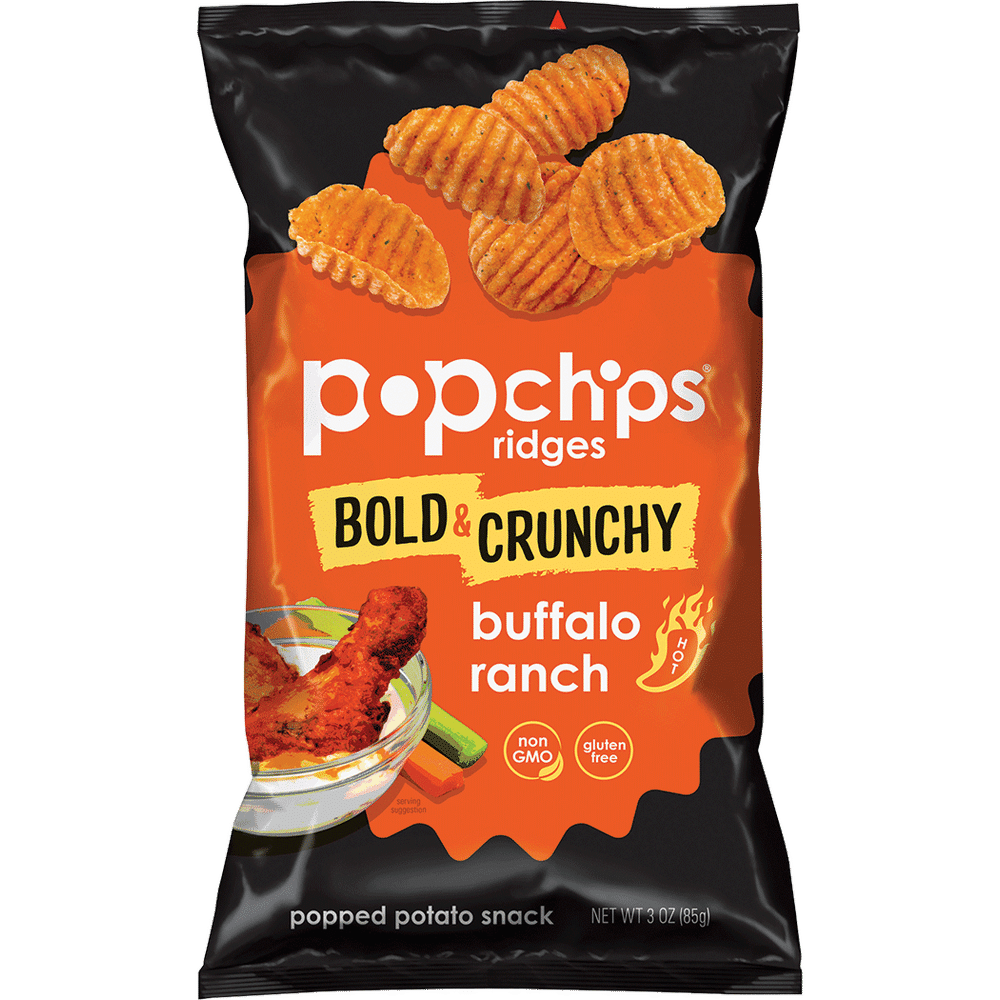 Popchip Buffalo Ranch Ridges Chips | Total Wine & More