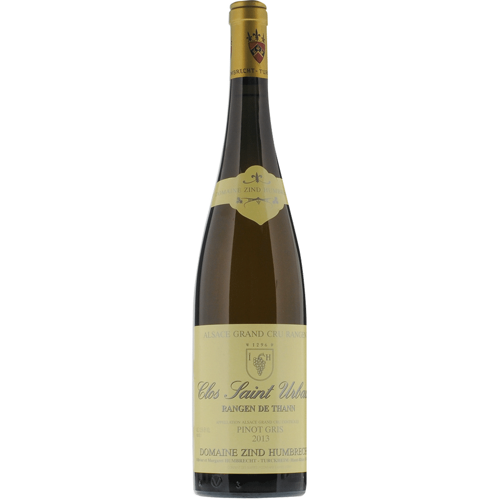 Zind Humbrecht Pinot Gris Rangen de Thann Clos St. Urbain | Total Wine ... Zind Humbrecht Pinot Gris Rangen de Thann Clos St. Urbain | Total Wine ...