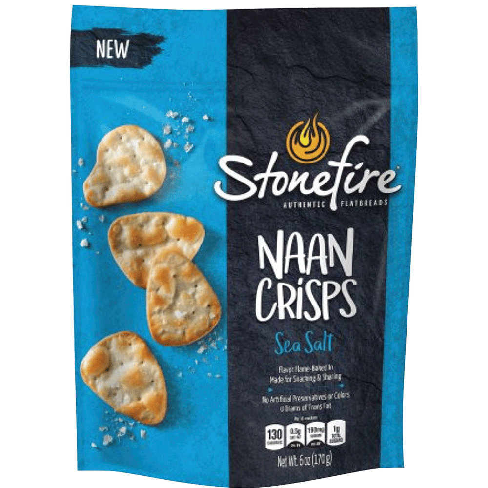 Stonefire Sea Salt Naan Crisps | Total Wine & More