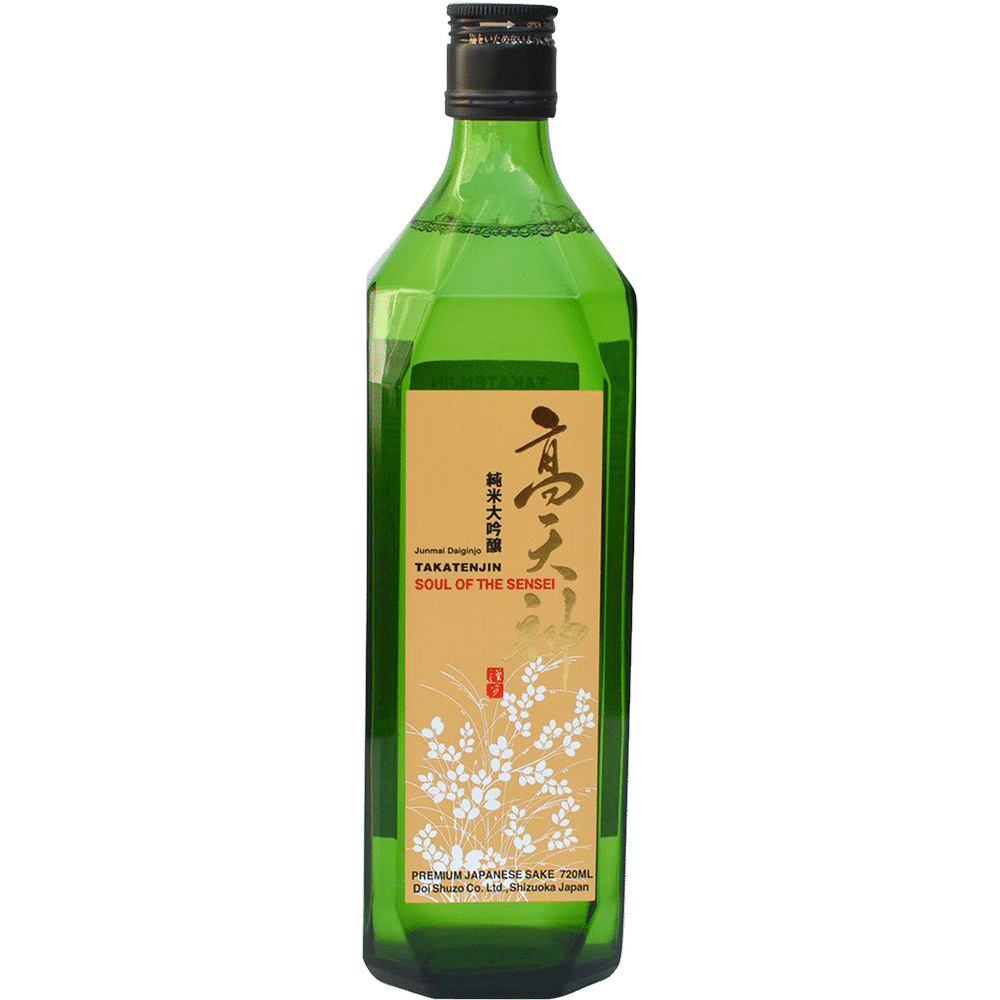 Doi Shuzo Takatenjin Soul Sensei Shizuoka Junmai Daiginjo Sake | Total ...