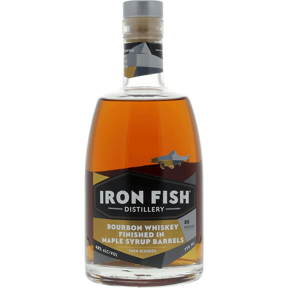 Iron Fish Maple Cask Finish Barrel Strength Bourbon | Total Wine & More