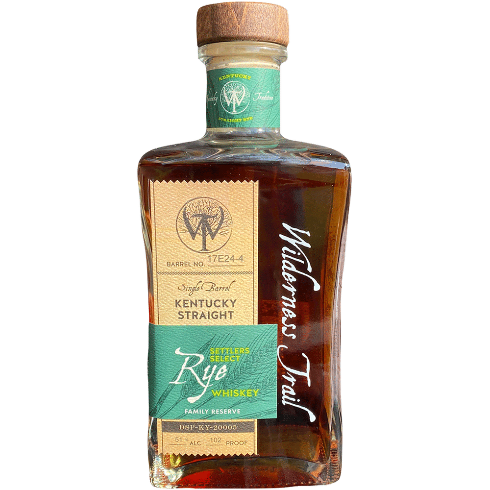 Wilderness Trail Green Label Family Reserve Rye Whiskey Barrel Select ...