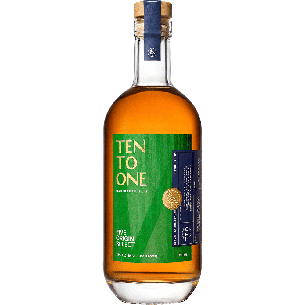 Ten to One Five Origin Select Rum | Total Wine & More