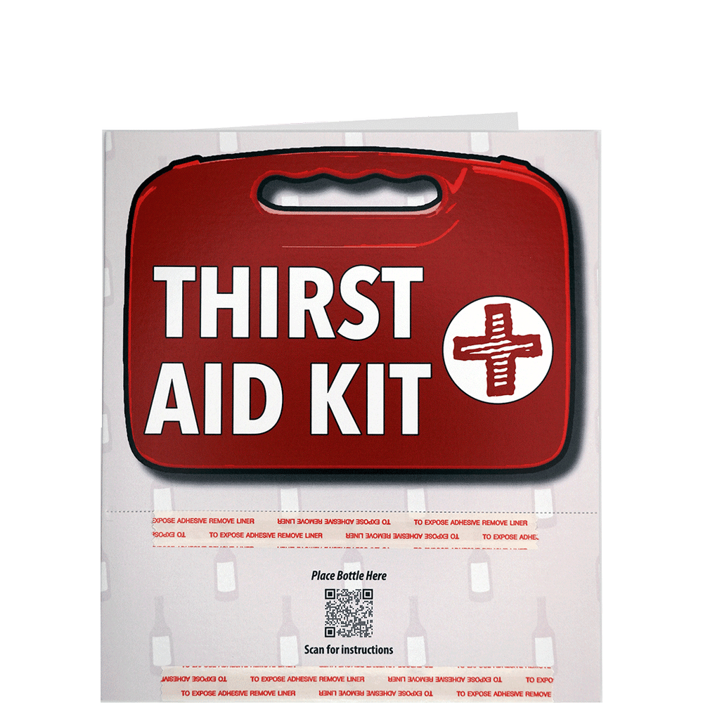Boozy Cardz Thirst Aid Kit | Total Wine & More