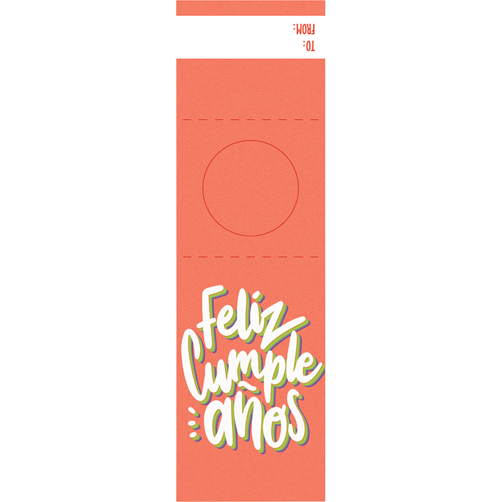 Shade Tree Bottleneck Gift Tag - Feliz Cumpleanos | Total Wine & More