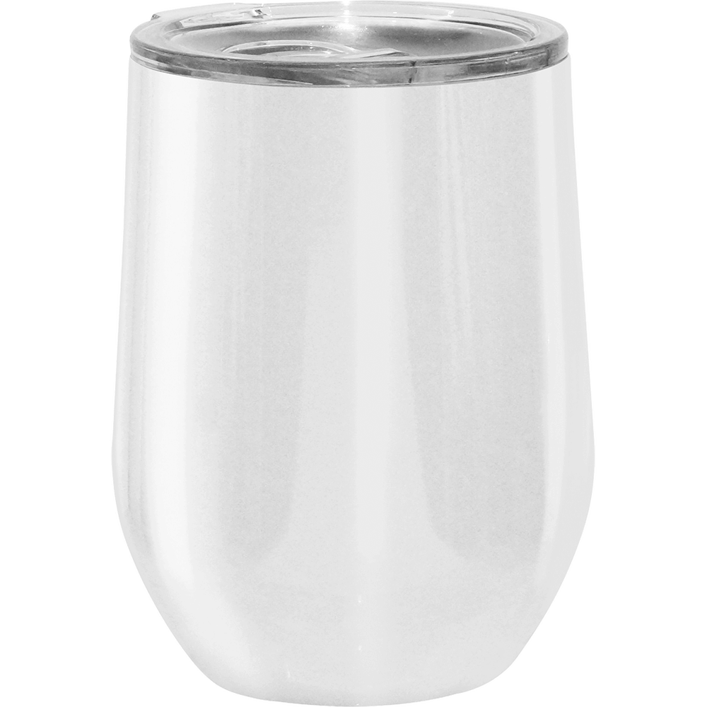 Oggi 12oz Insulated Wine Tumbler White | Total Wine & More