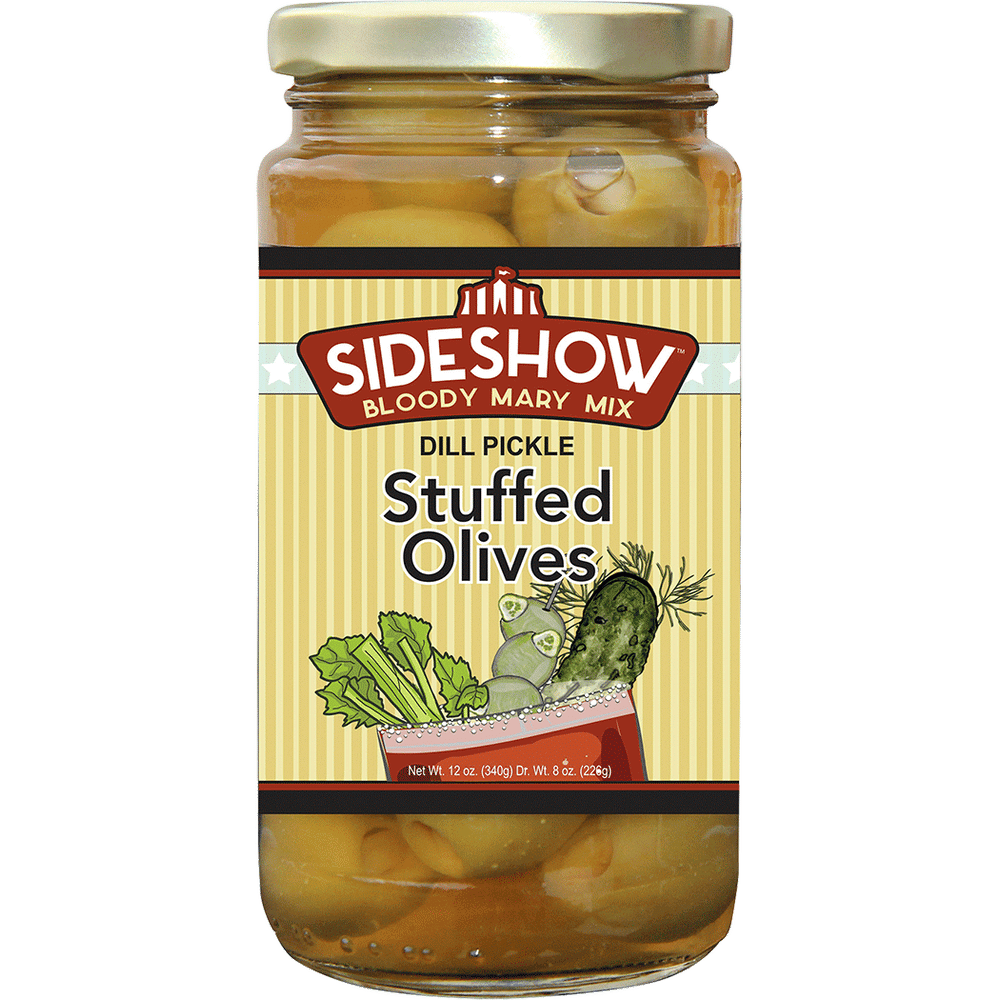 Sideshow Stuffed Dill Pickle Olives | Total Wine & More