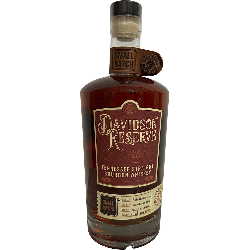 Davidson Reserve Tennessee Straight Rye Barrel Select Bourbon | Total ...