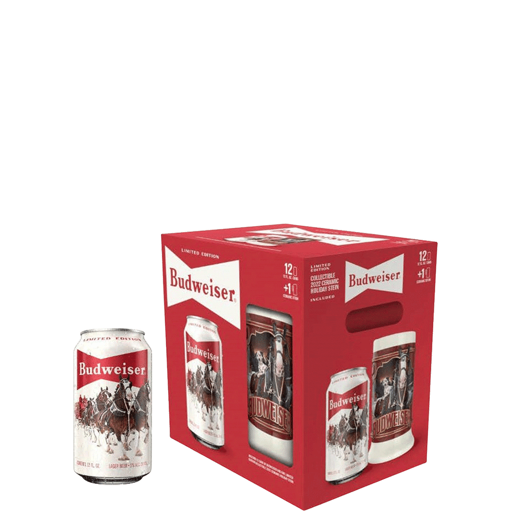 Budweiser Holiday Stein Gift Pack | Total Wine & More