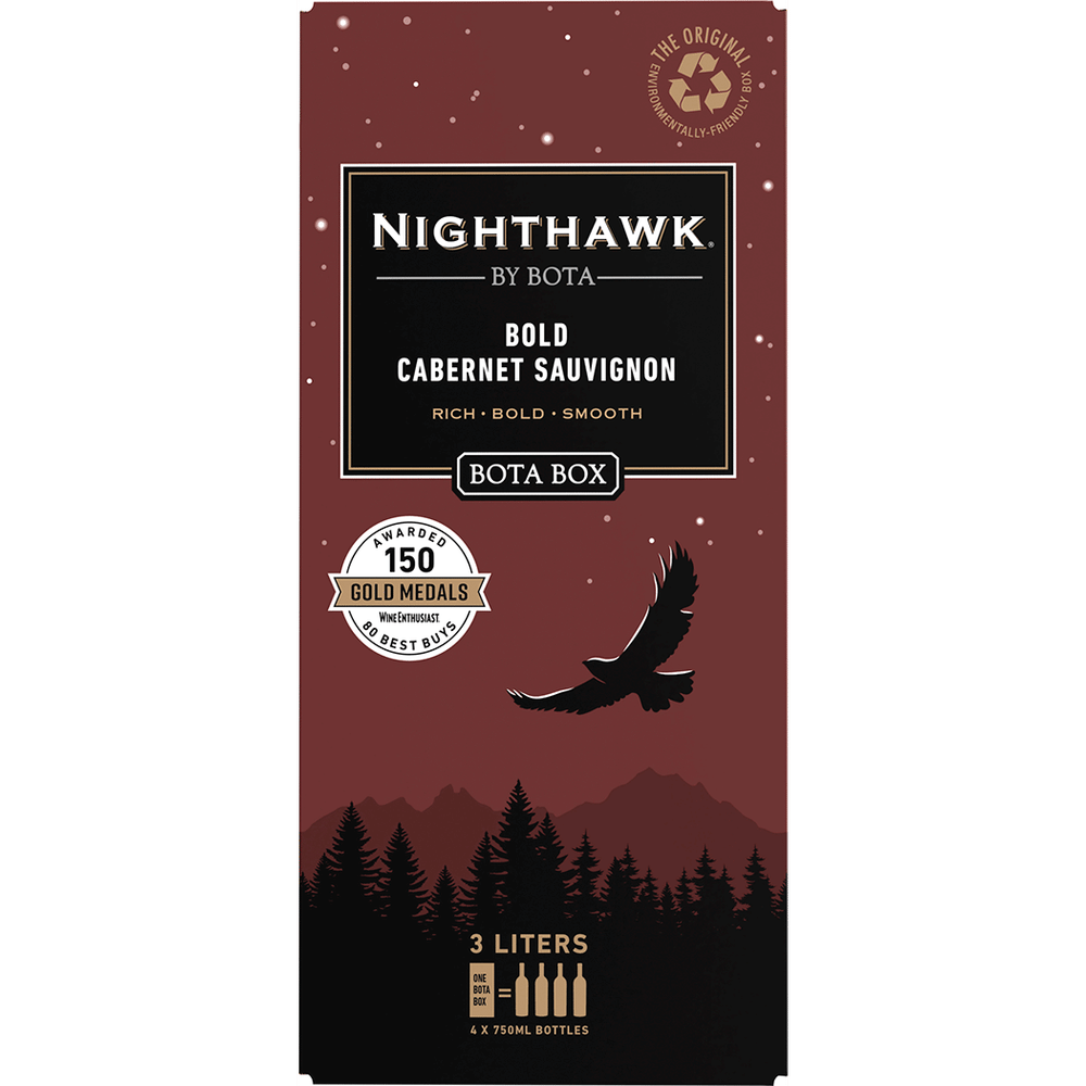 Bota Box Nighthawk Bold Cabernet Sauvignon | Total Wine & More