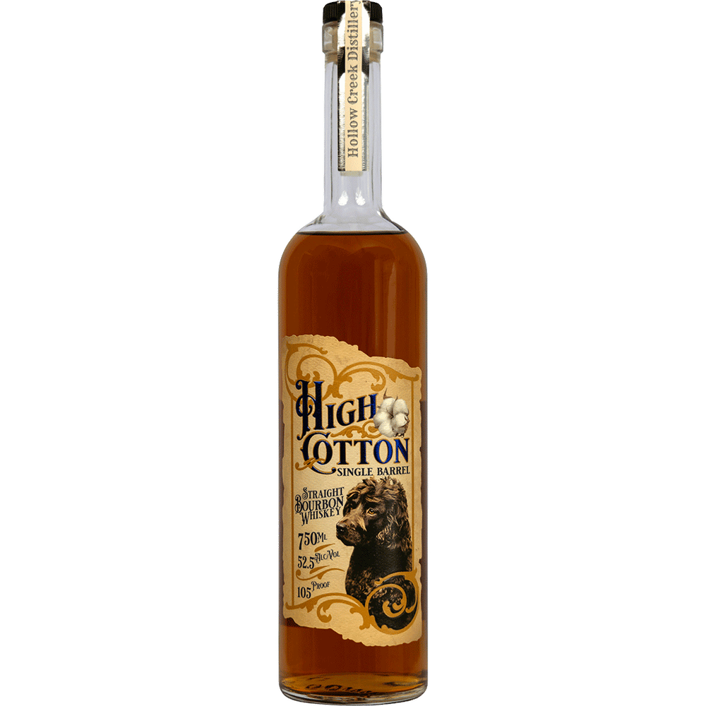 Hollow Creek High Cotton Single Barrel Straight Bourbon Whiskey | Total ...
