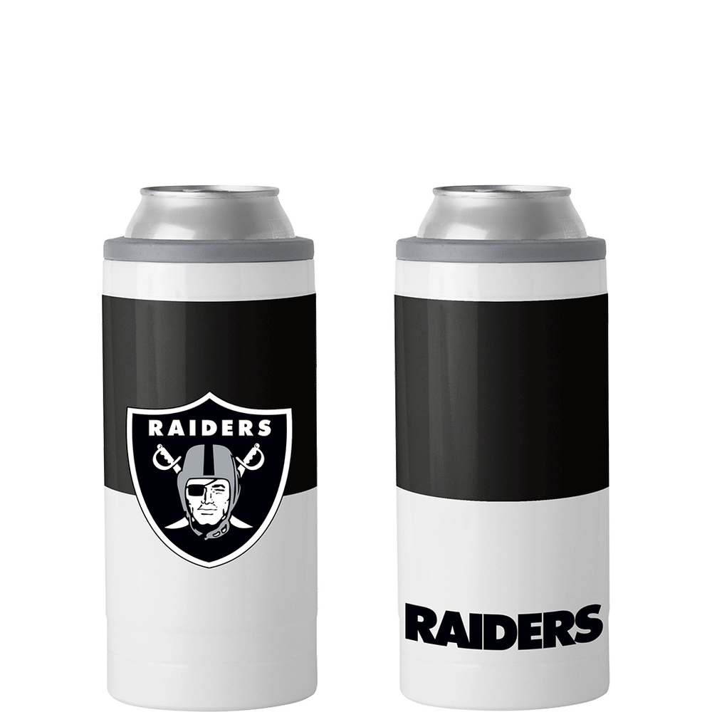 Las Vegas Raiders Colorblock 12oz Slim Can Coolie | Total Wine & More