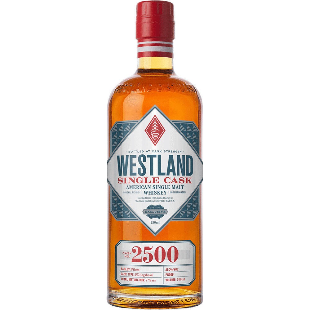 Westland Single Cask Pilsen PX Hogshead Cask # 2500 Barrel Select ...