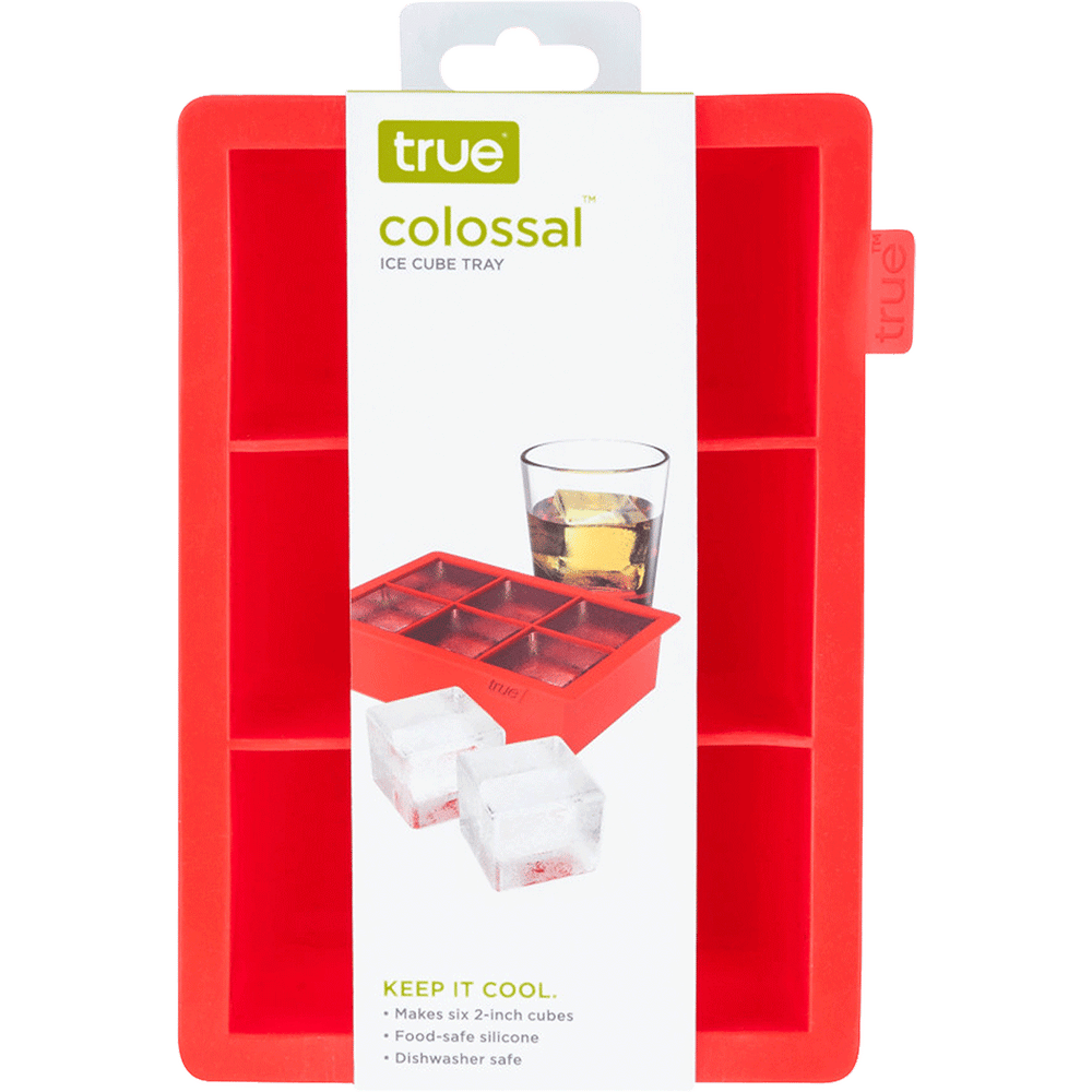 True Red Colossal Ice Cube Tray | Total Wine & More