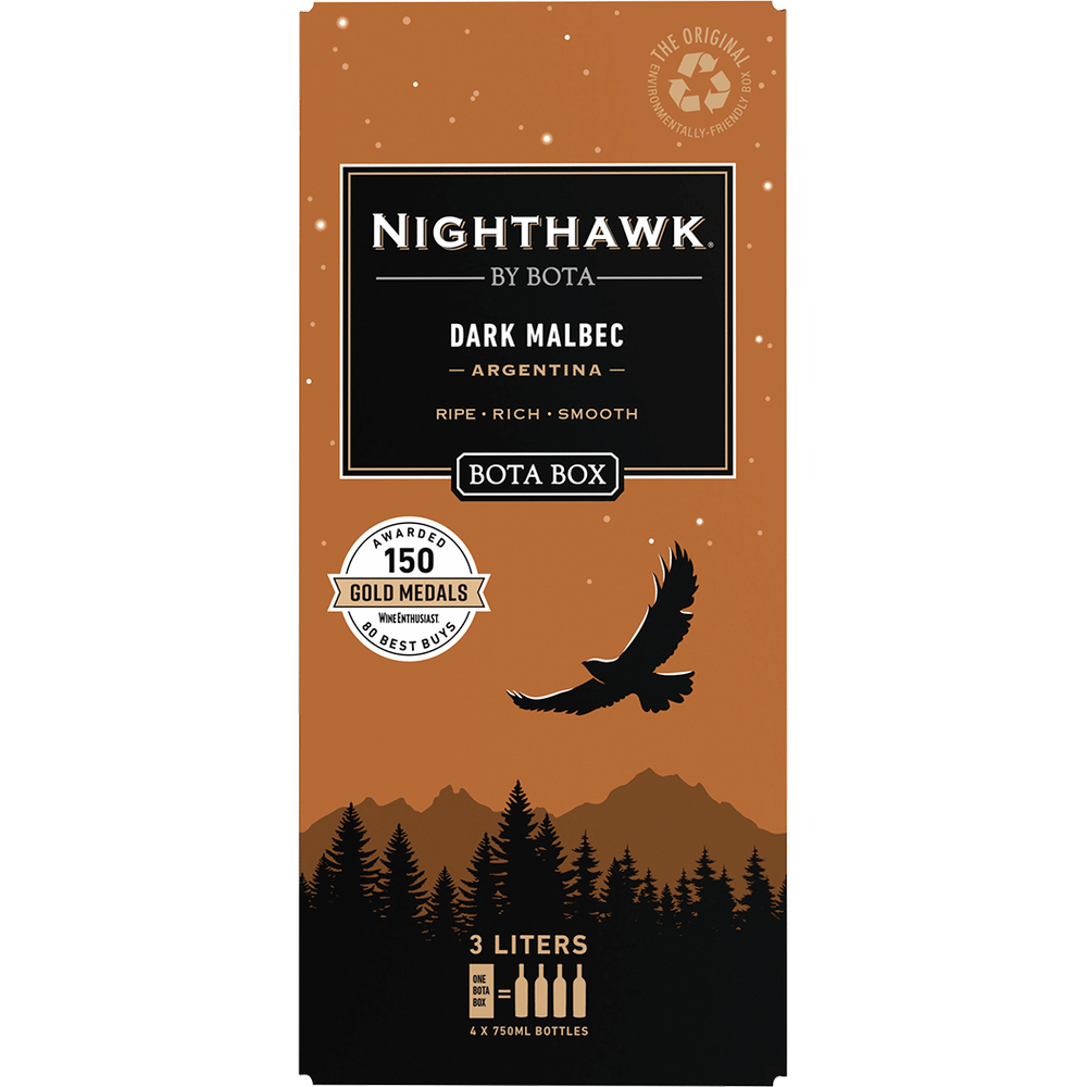 Bota Box Nighthawk Dark Malbec | Total Wine & More