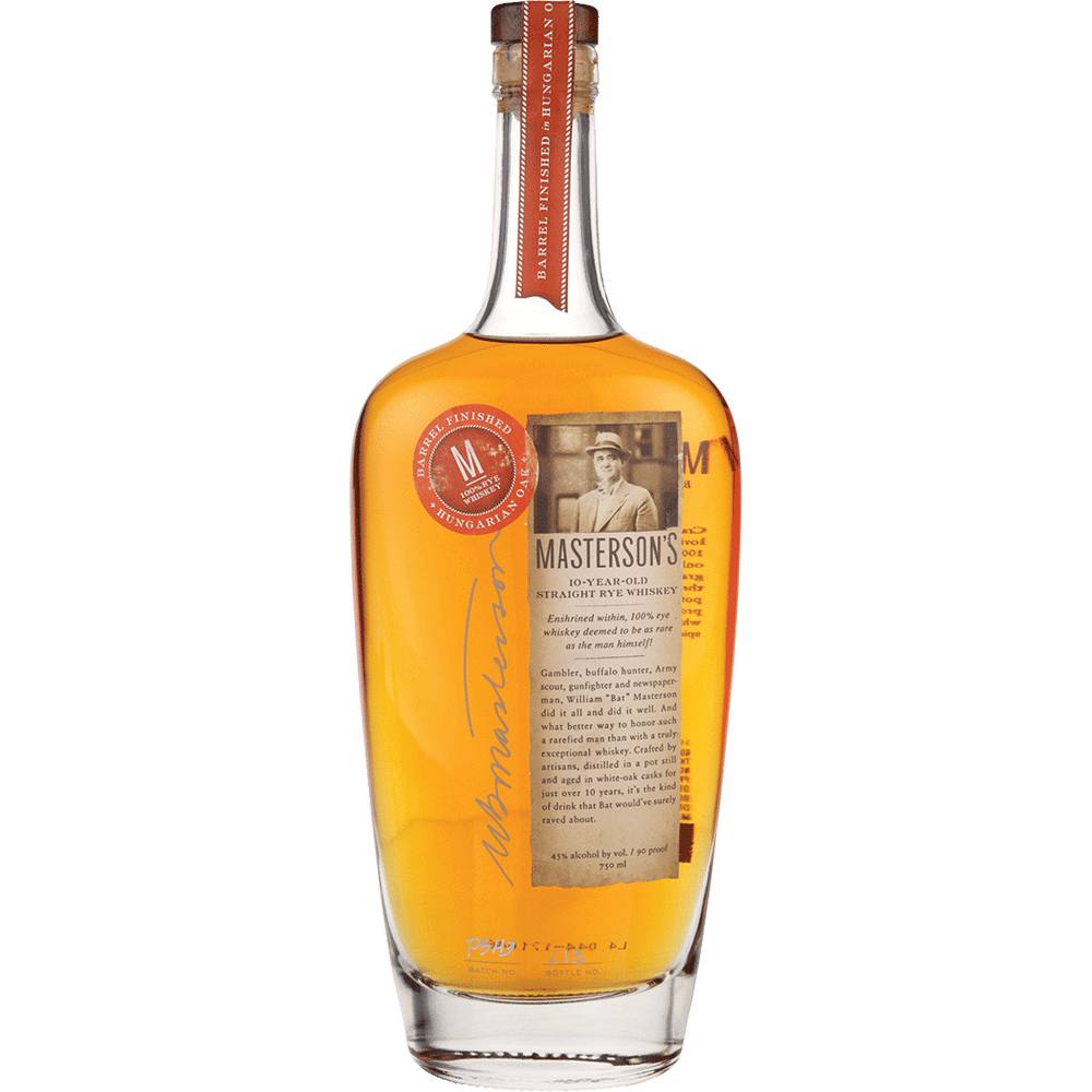 Masterson's Hungarian 10 Yr Straight Rye Whiskey | Total Wine & More