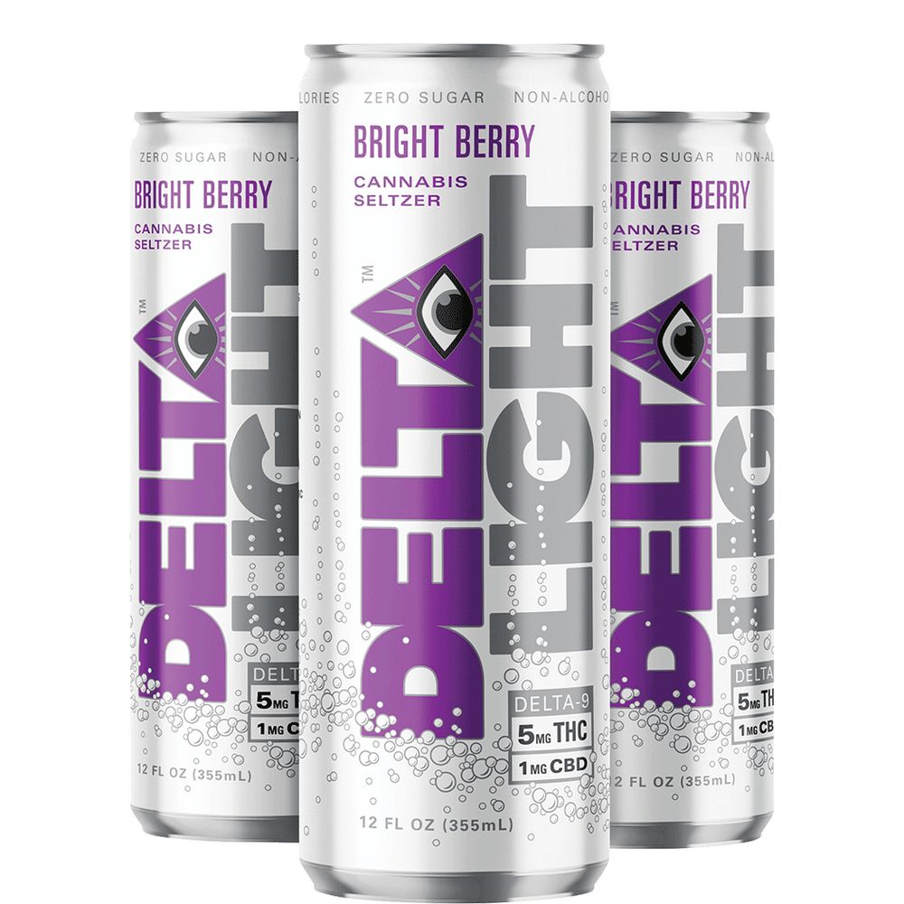 Delta Light THC 5mg Bright Berry | Total Wine & More
