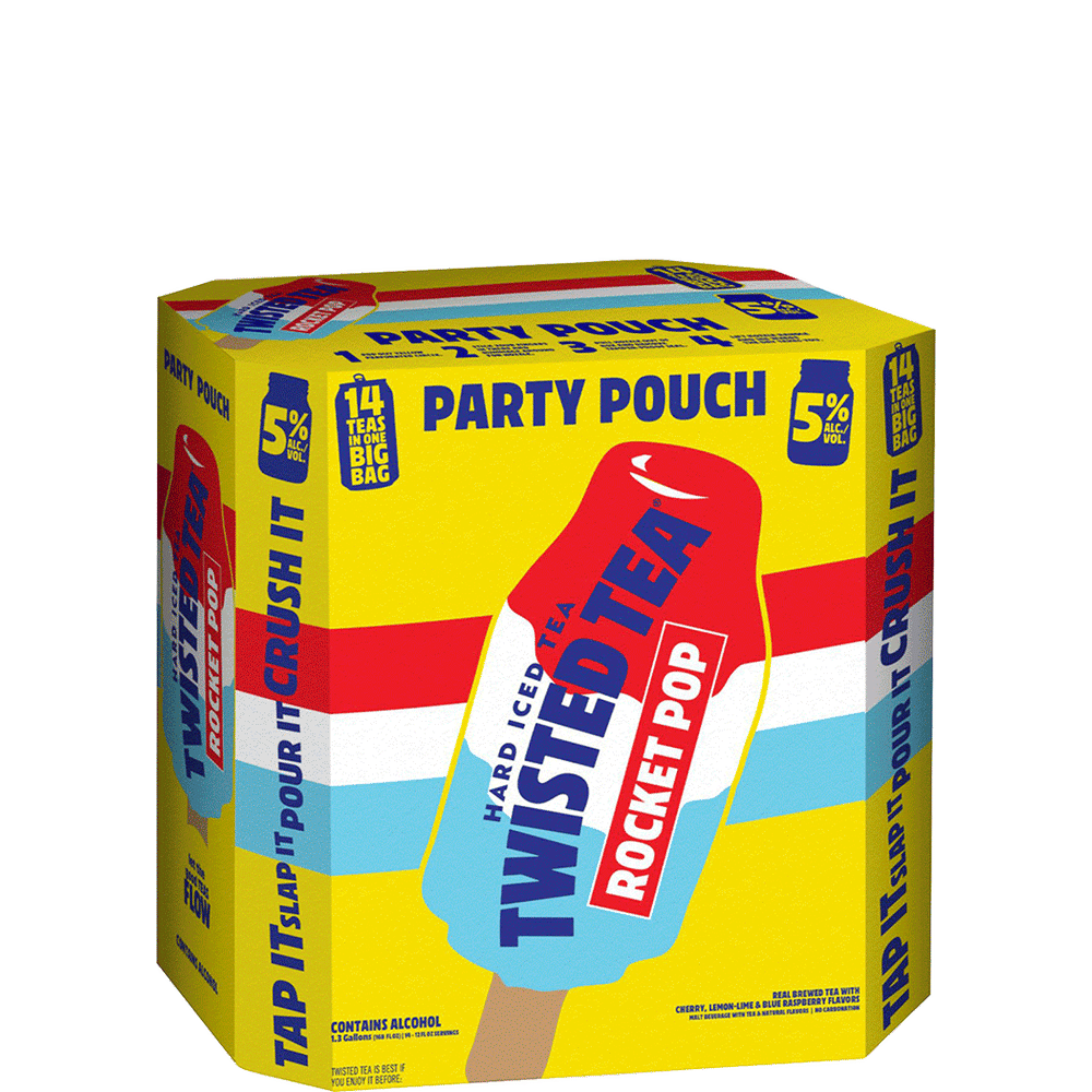 Twisted Tea Rocket Pop Party Pouch | Total Wine & More - 5L Box