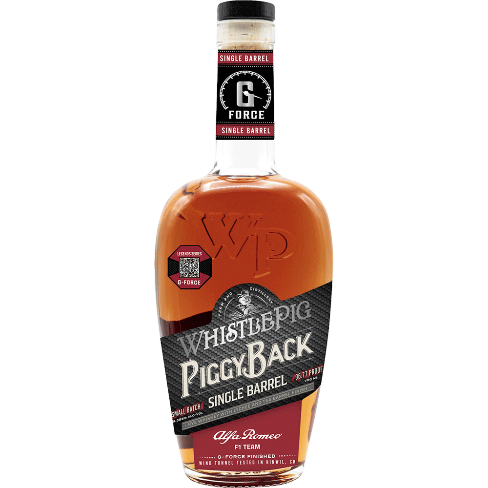 WhistlePig PiggyBack Alfa Romeo F1 Rye Single Barrel | Total Wine & More