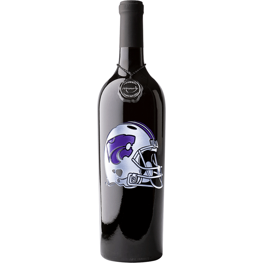Kansas State University Football Helmet Etched Wine | Total Wine & More