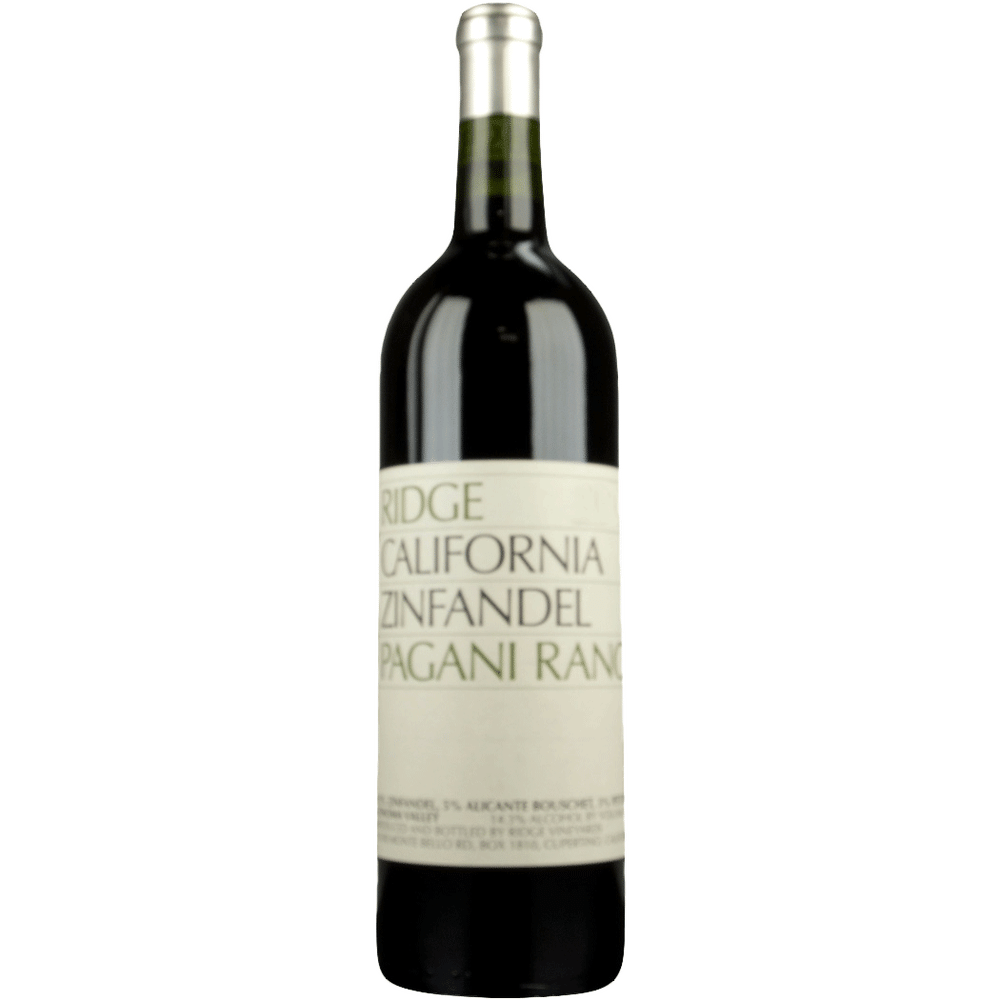 Ridge Zinfandel Pagani Ranch | Total Wine & More