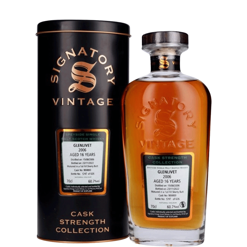 Signatory Glenlivet Sherry 2006 Barrel Select Scotch | Total Wine & More